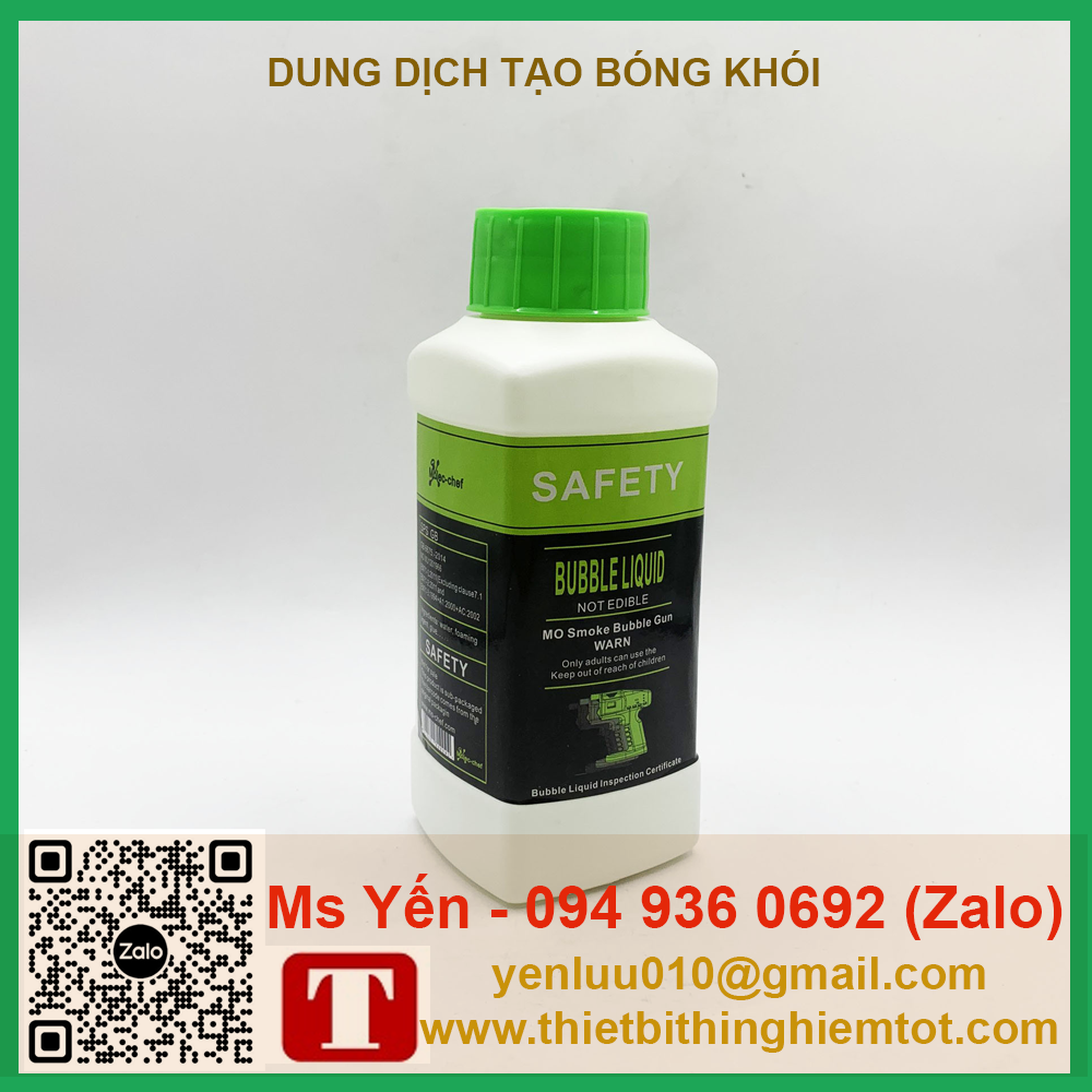 Nước Tạo Bóng Khói Hãng Molec Chef - Thiết Bị Thí Nghiệm Tốt
